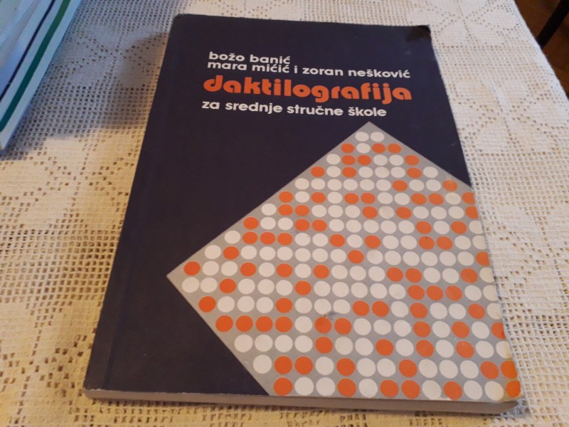 DAKTILOGRAFIJA lot 2 knjige,,ODLICNE !!!