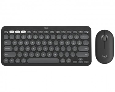 LOGITECH Pebble2 Wireless Combo US tastatura + miš crna