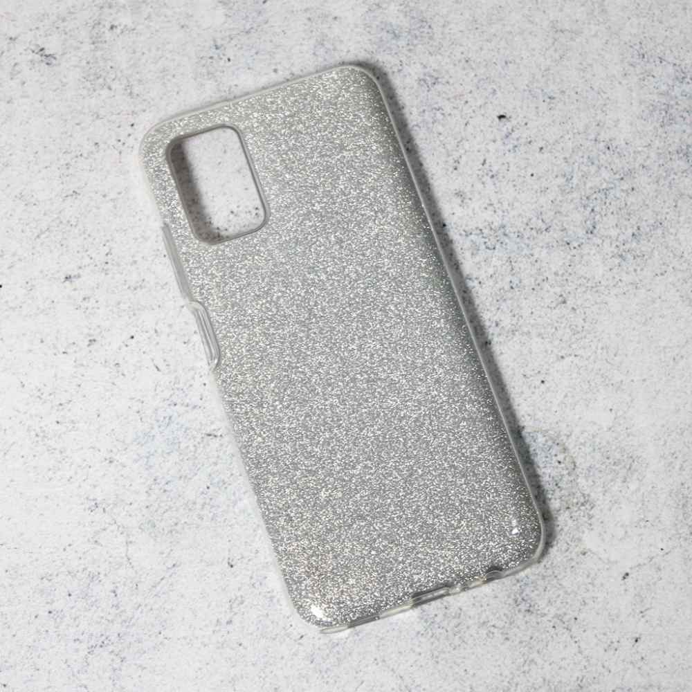 Maska Crystal Dust za Samsung A03s EU srebrna