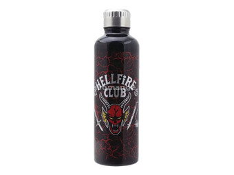 Paladone Stranger Things - Hellfire Club Metal Water Bottle ( 056997 )