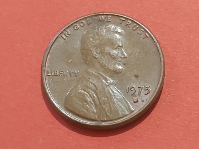 USA - 1 cent 1975 god D