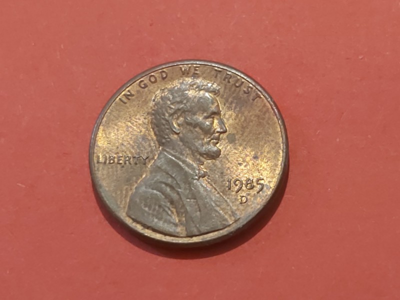 USA - 1 cent 1985 god D