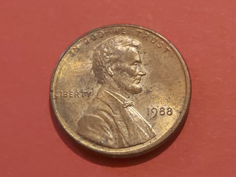 USA - 1 cent 1988 god