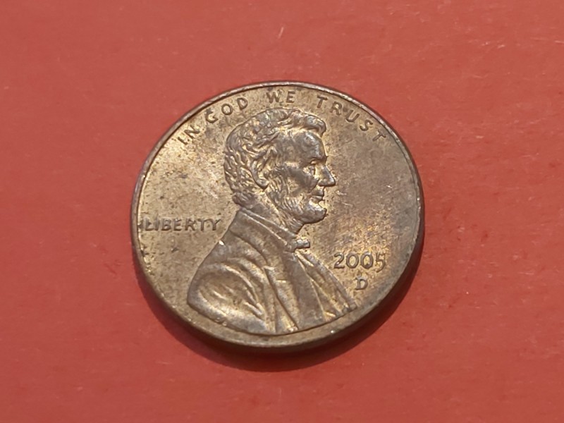 USA - 1 cent 2005 god D