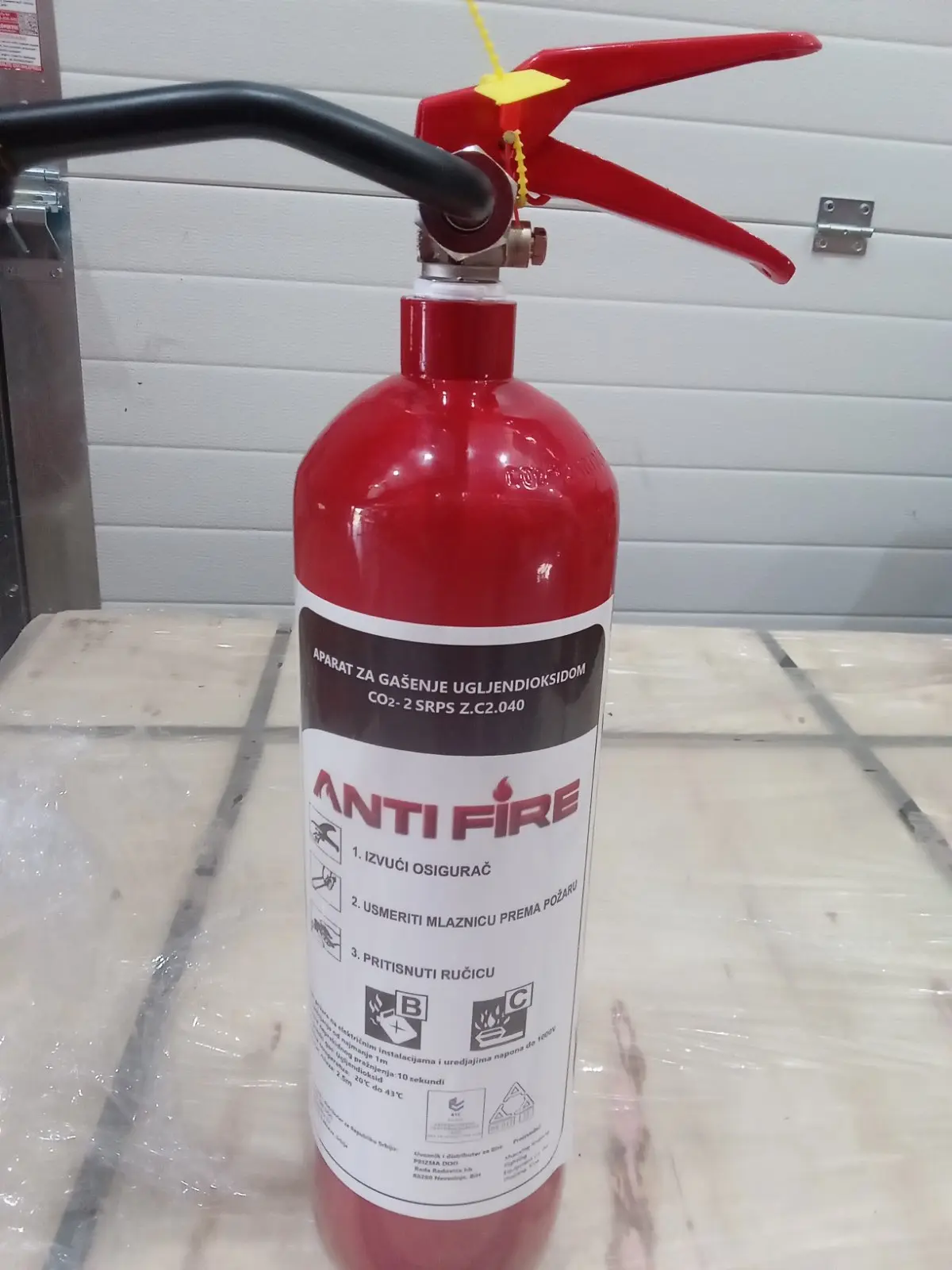 ANTIFIRE Protivpožarni aparat C02-2Kg