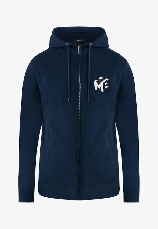 MEXX Muški džemper Harold Basic full zip hooded teget