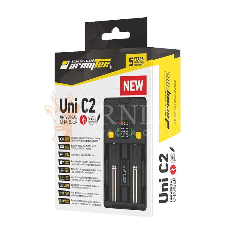 ArmyTek Uni C2 punjač za baterije