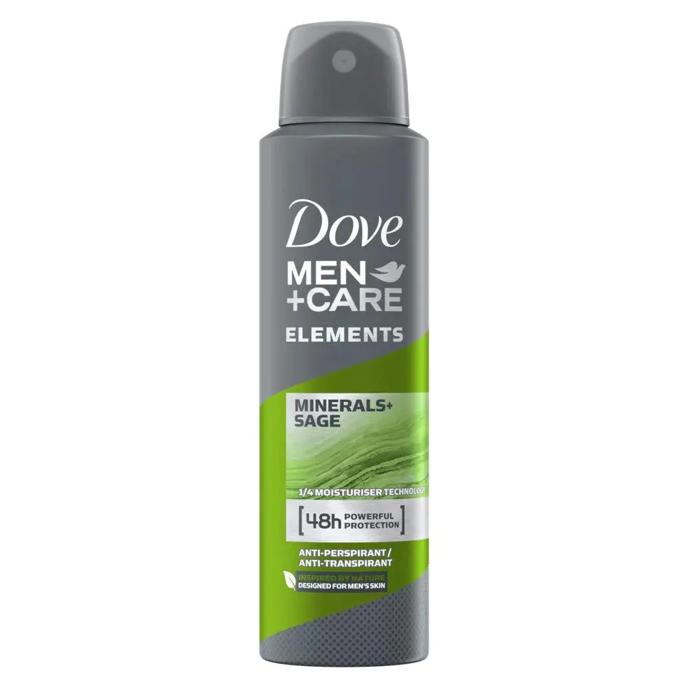 DOVE Muški dezodorans Men + Care Elements Minerals + Sage 150ml