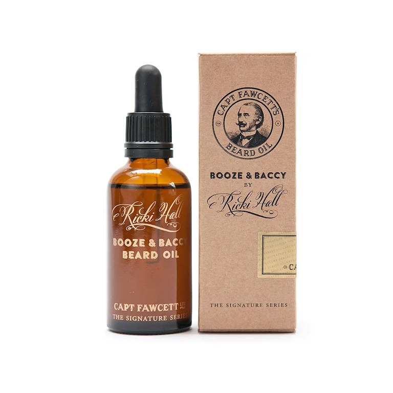 Captain Fawcett Ulje za bradu “Ricki Hall’s Booze & Baccy” 50ml