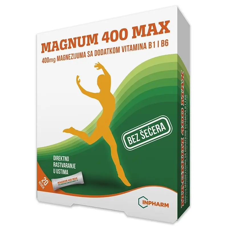 INPHARM Magnum 400 max 2g 20/1