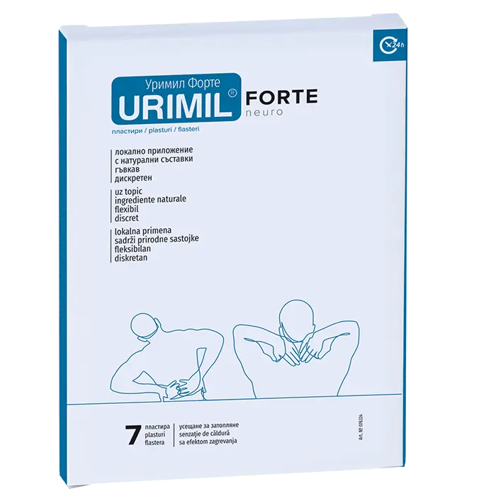 NATURPHARMA Urimil forte neuro flasteri - cena za јedan flaster