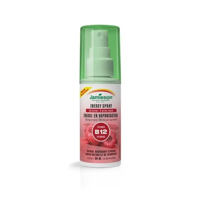 JAMIESON Vitamin B12 u spreju Energy 58ml