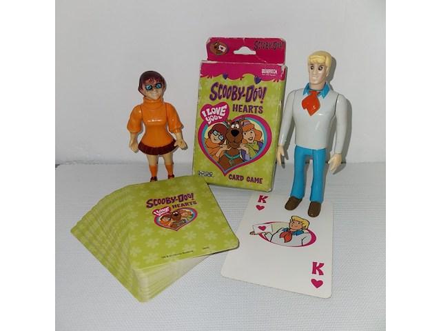 HANNA BARBERA - XXL KARTE Scooby-Doo 2004 + FIGURE