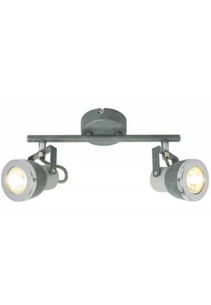 Spot lampa beton-2 8435, Hrom