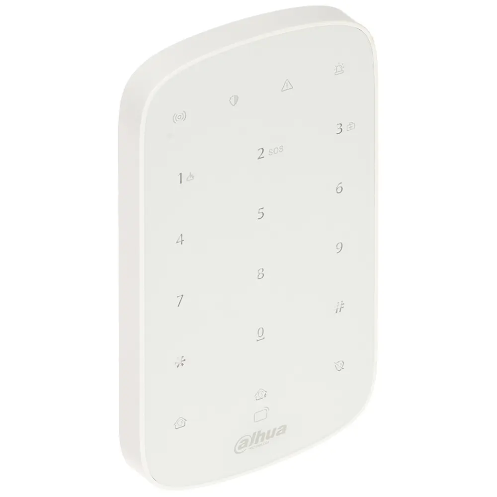 DAHUA Bežični šifrator za unutrašnju montažu ARK30T-W2(868) Wireless Keypad beli