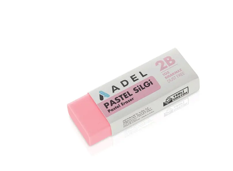 ADEL Gumica za brisanje Pastel Dust Free roze