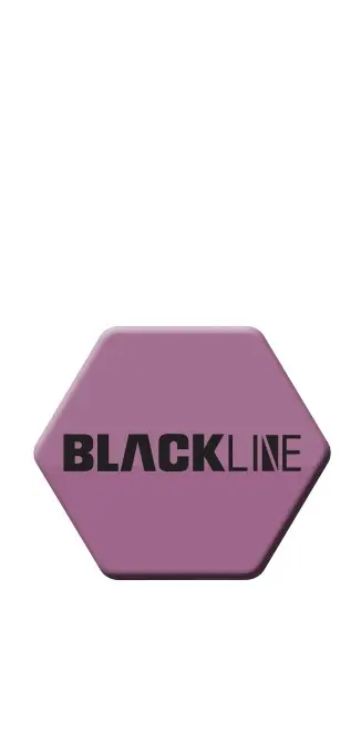 ADEL Gumica za brisanje Blackline Honeycomb Pvc-Free roze