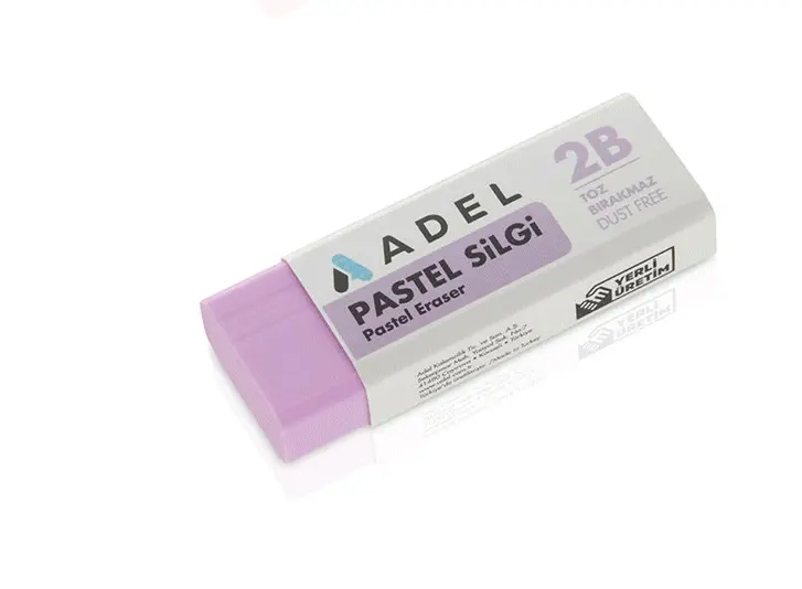 ADEL Gumica za brisanje Pastel Dust Free ljubičasta