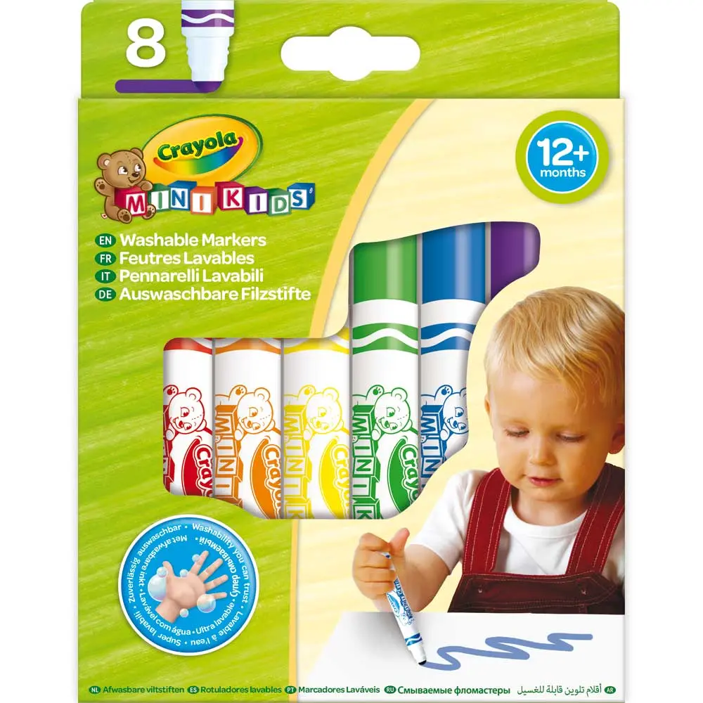 CRAYOLA Mini Kids Perivi markeri 8/1