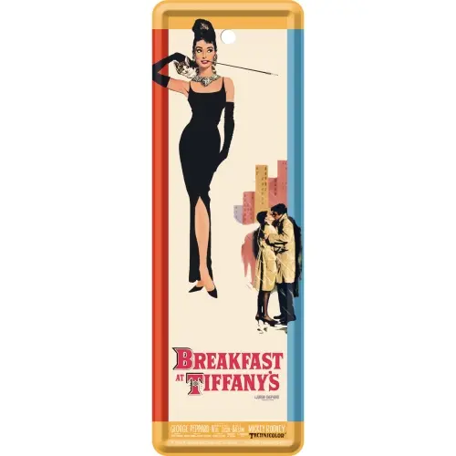 NOSTALGIC ART Metalni obeleživač Breakfast at Tiffany's Classic