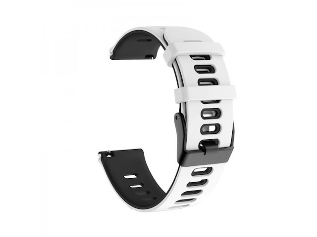 Narukvica double za smart watch Samsung 4, 5 22mm belo crna