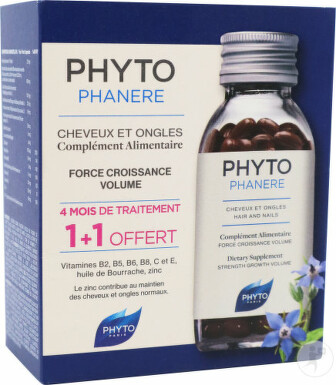 Phytophanere kapsule 120 komada, 1+1 gratis