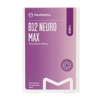 B12 Neuro Max, 30 sublingvalnih tableta