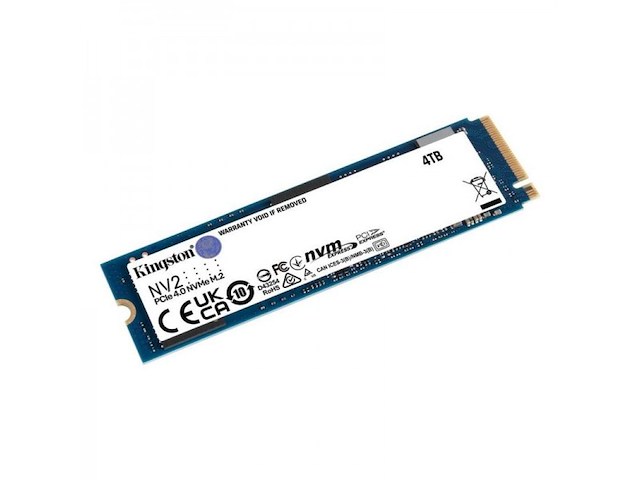 Kingston 4TB M.2 NVMe SNV2S/4000G SSD NV2 series