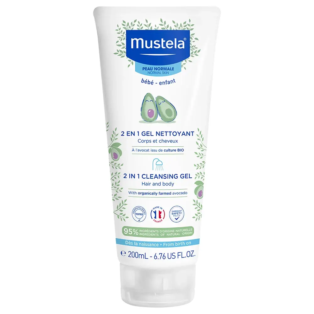 MUSTELA Šampon za pranje kose i tela 2u1 200ml