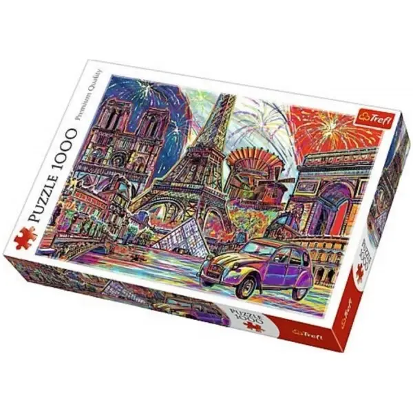 TREFL Puzzle Colours of Paris 1000 komada