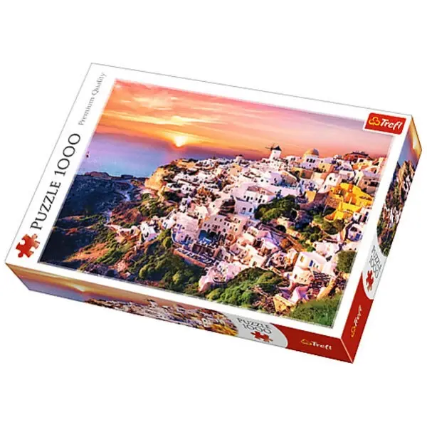 TREFL Puzzle Sunset over Santorini 1000 komada