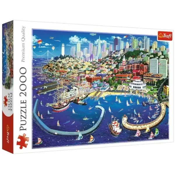 TREFL Puzzle San Francisco Bay 2000 komada