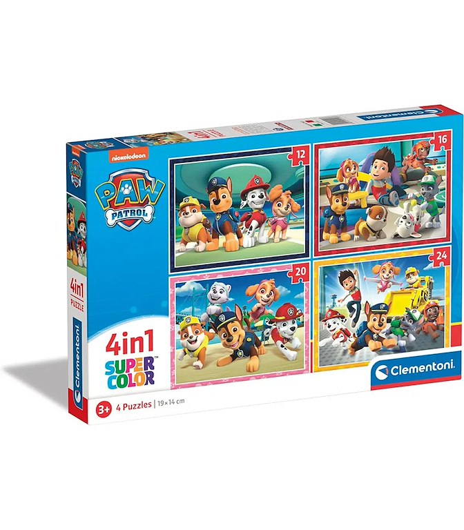 CLEMENTONI Puzzle Paw Patrol 4/1