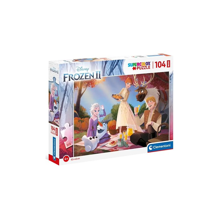 CLEMENTONI Puzzle 104 dela Frozen 2