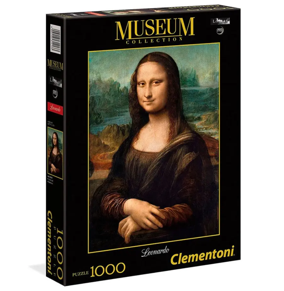 CLEMENTONI Puzzle 1000 delova Leonardo-Gioconda Museum