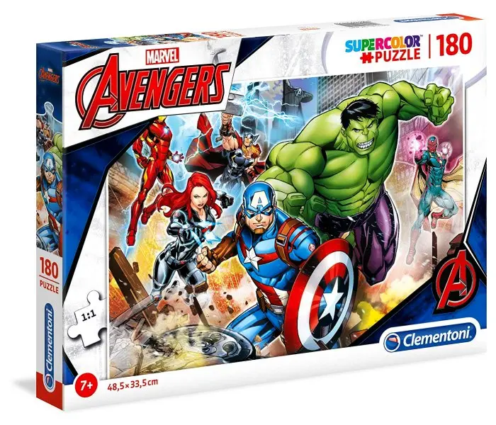 CLEMENTONI Puzzle 180 delova Avengers