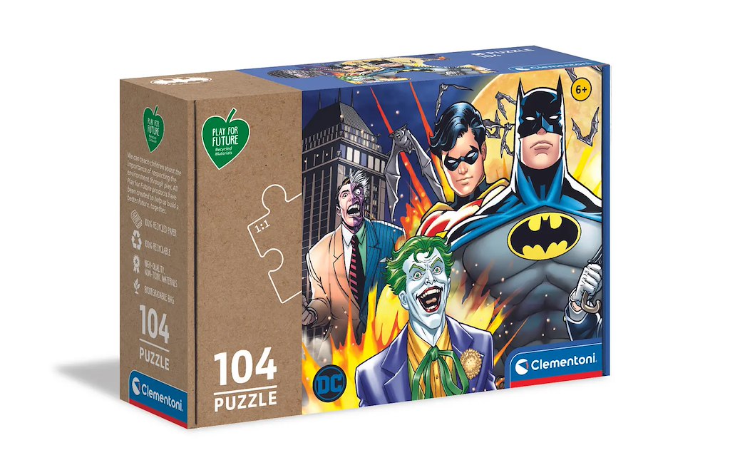 CLEMENTONI Puzzle 104 dela PFF Batman