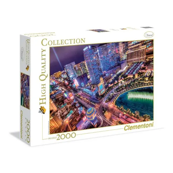 CLEMENTONI Puzzle 2000 delova Las Vegas