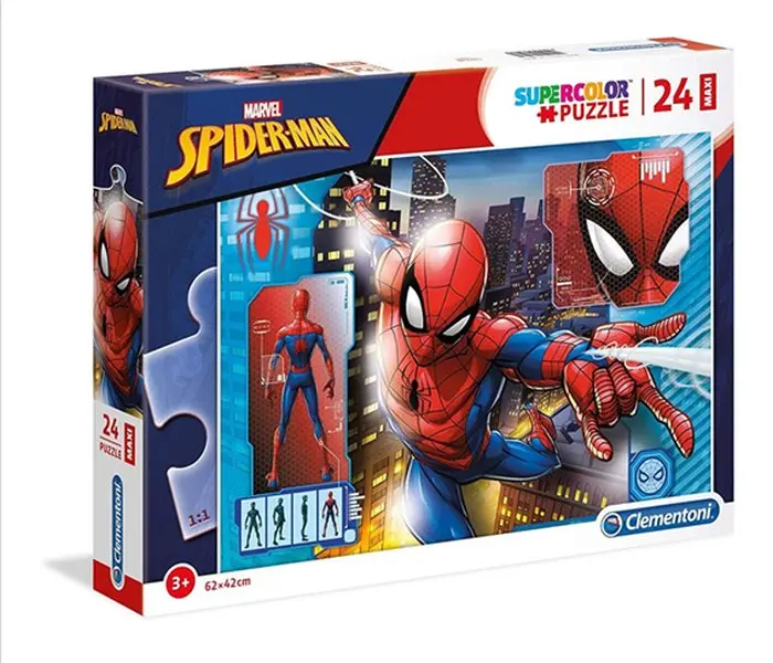 CLEMENTONI Puzzle 24 dela Maxi Spiderman