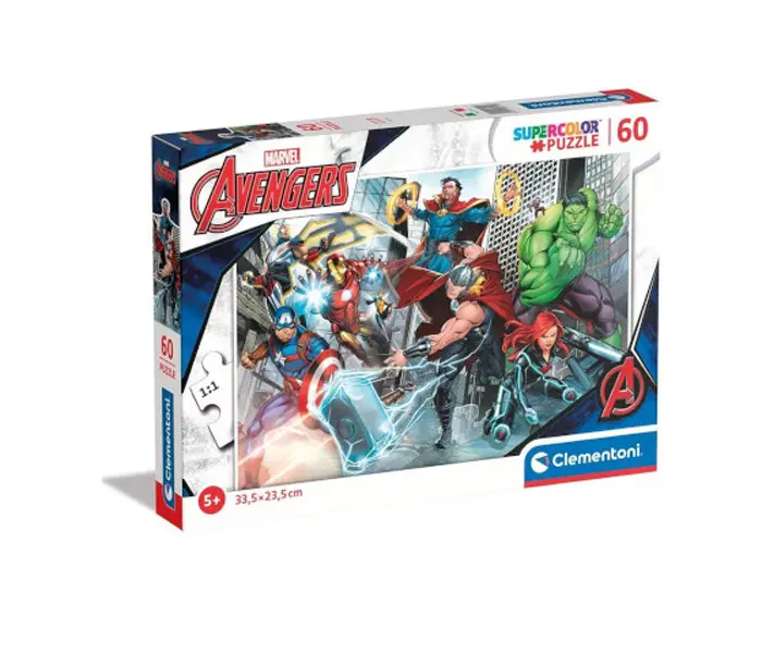 CLEMENTONI Puzzle 60 delova Avengers