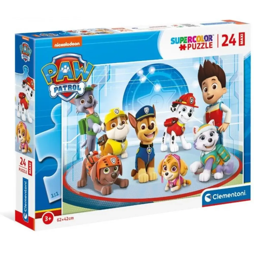 CLEMENTONI Puzzle 24 dela Maxi Paw Patrol