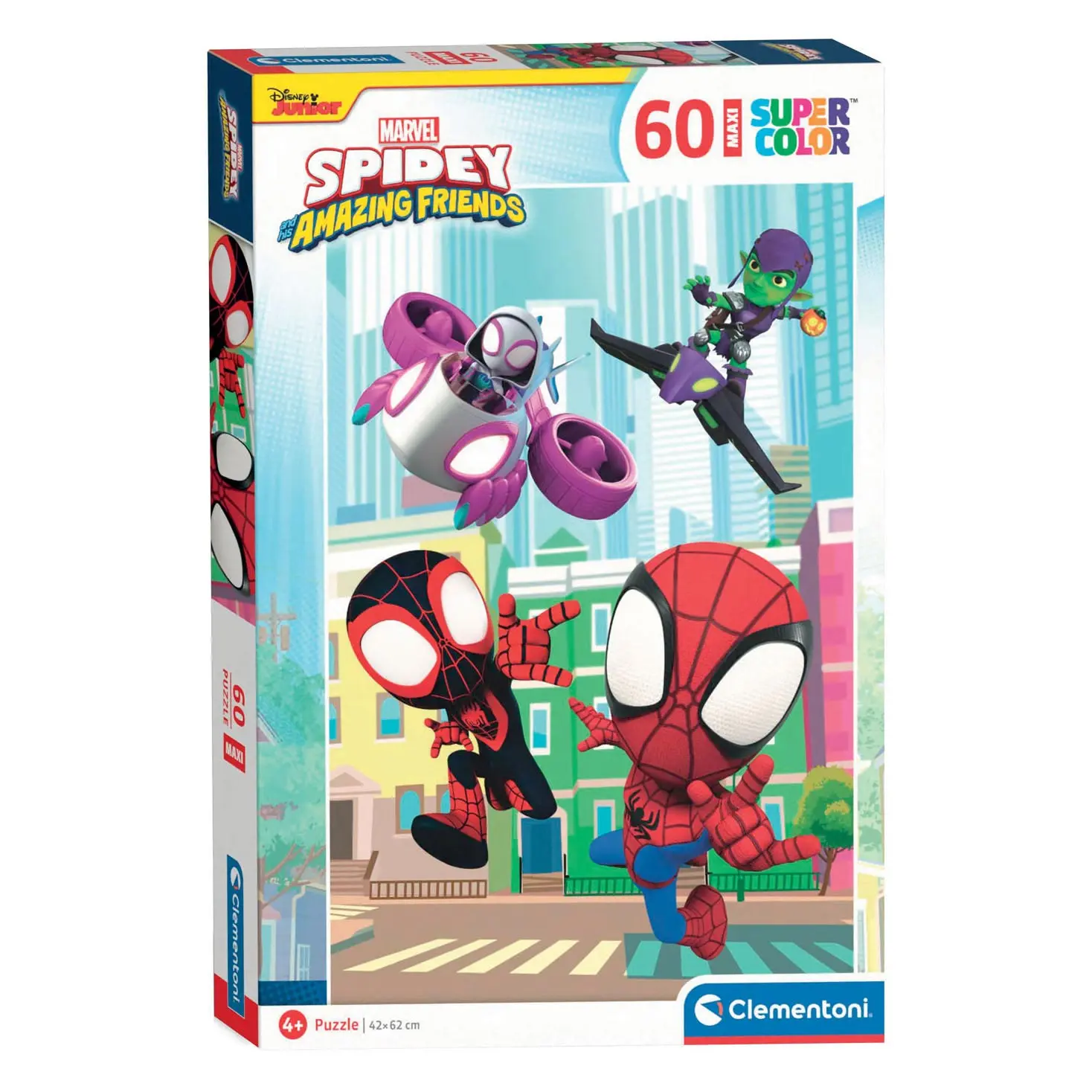 CLEMENTONI Puzzle 60 delova Maxi Spiderman i drugari