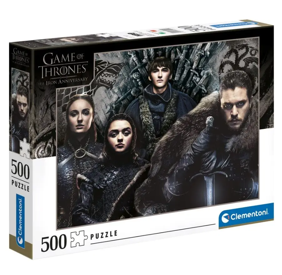 CLEMENTONI Puzzle 500 delova Game Of Thrones