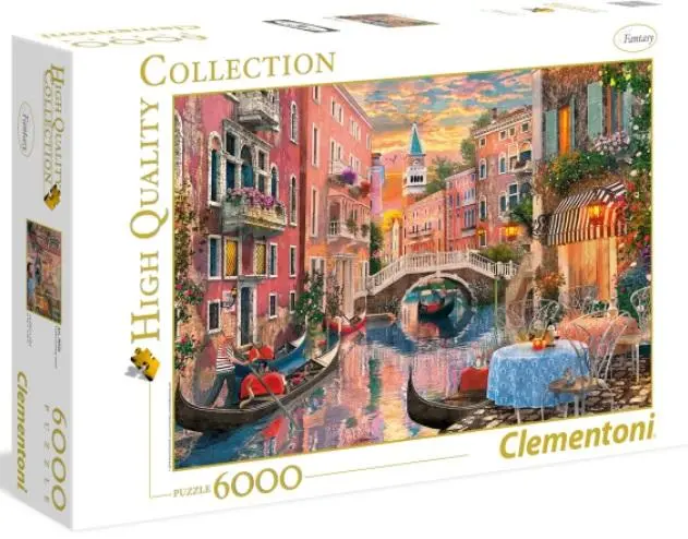 CLEMENTONI Puzzle 6000 delova Venice Evening Sunset