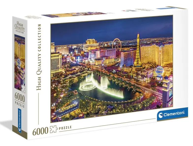 CLEMENTONI Puzzle 6000 delova Las Vegas