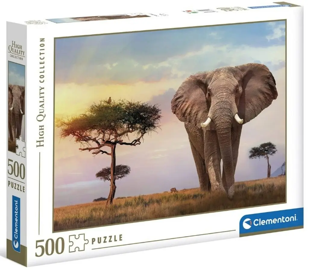 CLEMENTONI Puzzle 500 delova African Sunset
