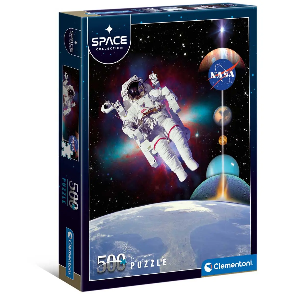 CLEMENTONI Puzzle 500 delova Space Collection