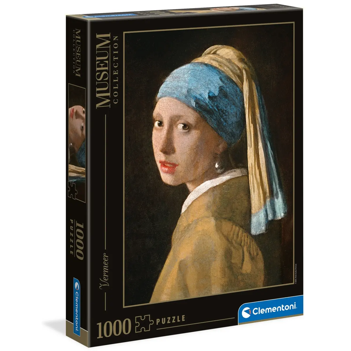 CLEMENTONI Puzzle 1000 delova Girl With Pearls