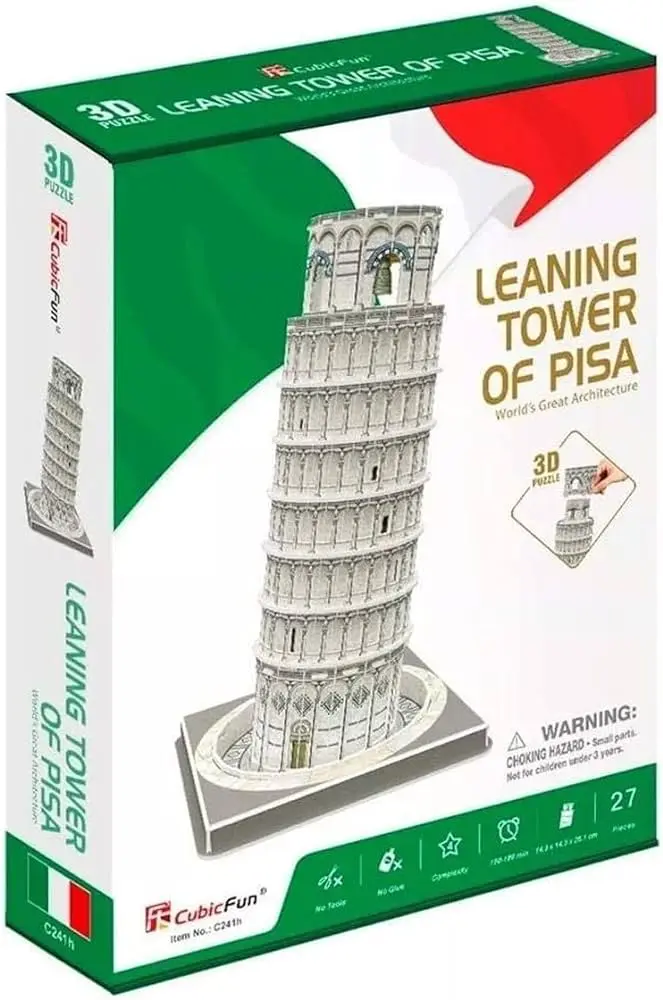 CUBIC FUN Puzzle 3D Leaning Tower Of Pisa C241h