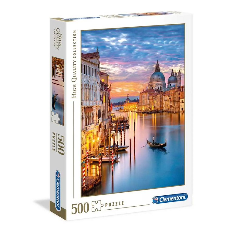 CLEMENTONI Puzzle 500 delova Lighting Venice